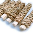 6-Pack Sweet Bamboo Stick Grass Chew Toy for Rabbit Guinea Pig 3.9"-4.7 ...