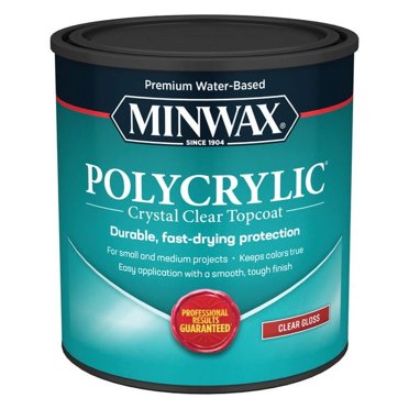 Minwax Brushing Lacquer, Semi-Gloss, Clear, 1 Quart - Walmart.com