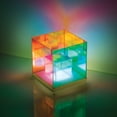 Merkury Innovations Infinity Cube Night Light - Iridescent Effect ...