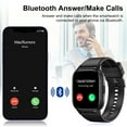 Smart Watch for Men Women with Bluetooth Dail Calls Speaker, 2.01 ...