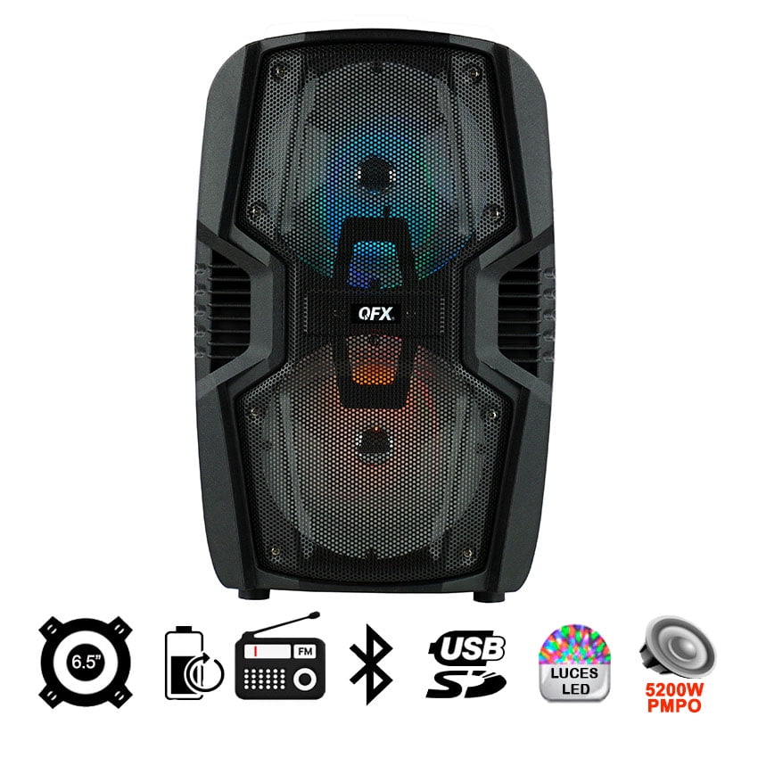 BOCINA BLUETOOTH QFX TIPO BAFLE | Walmart en línea