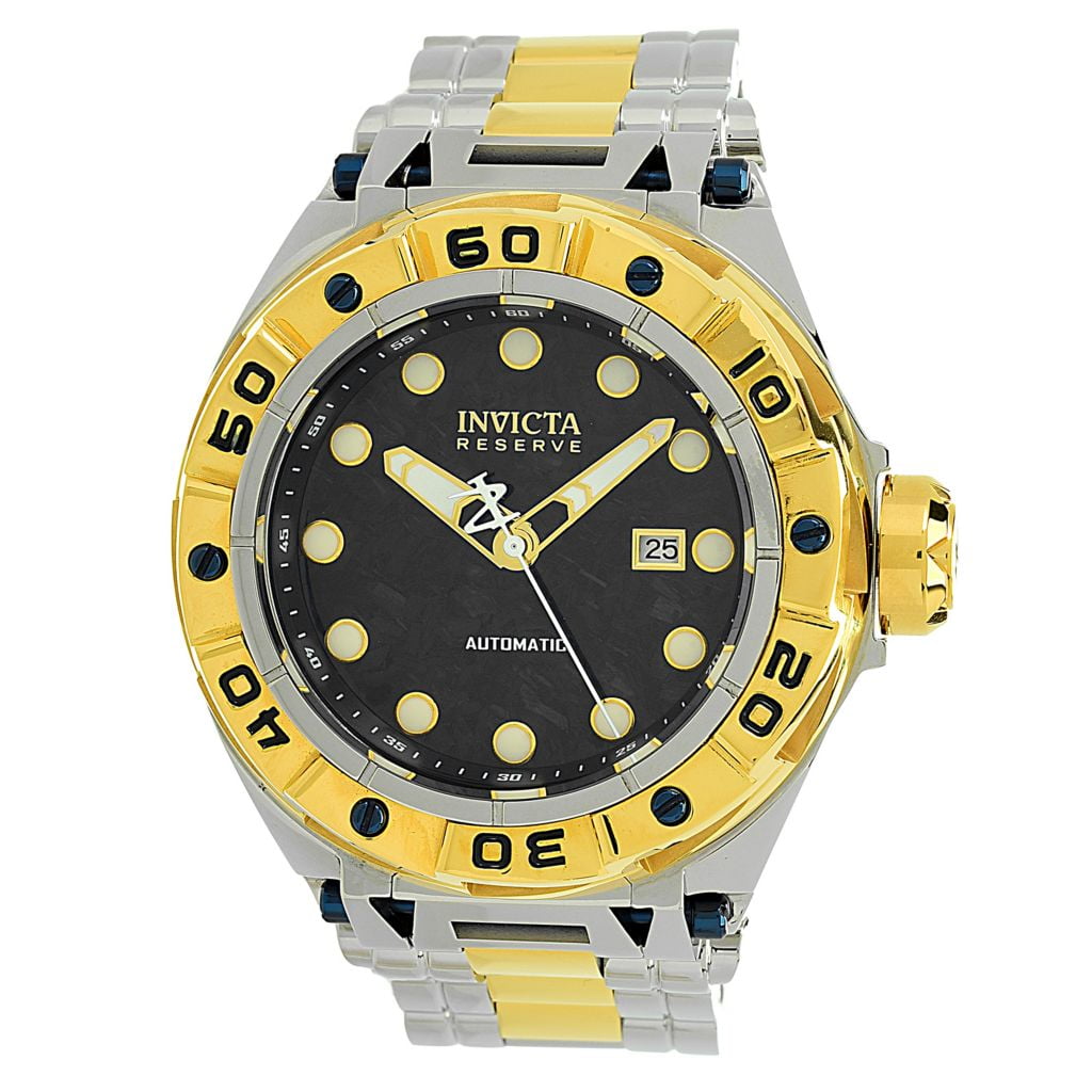 Invicta Reserve Ripsaw 53mm Automatic Carbon Fiber Watch - Walmart.com