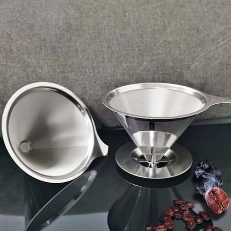 Surrme Small Size Pour Over Coffee filter Paperless Pour Over Coffee ...