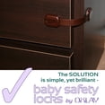 Baby Proofing Safety Cabinet Lock - Child safety latch, for drawers ...