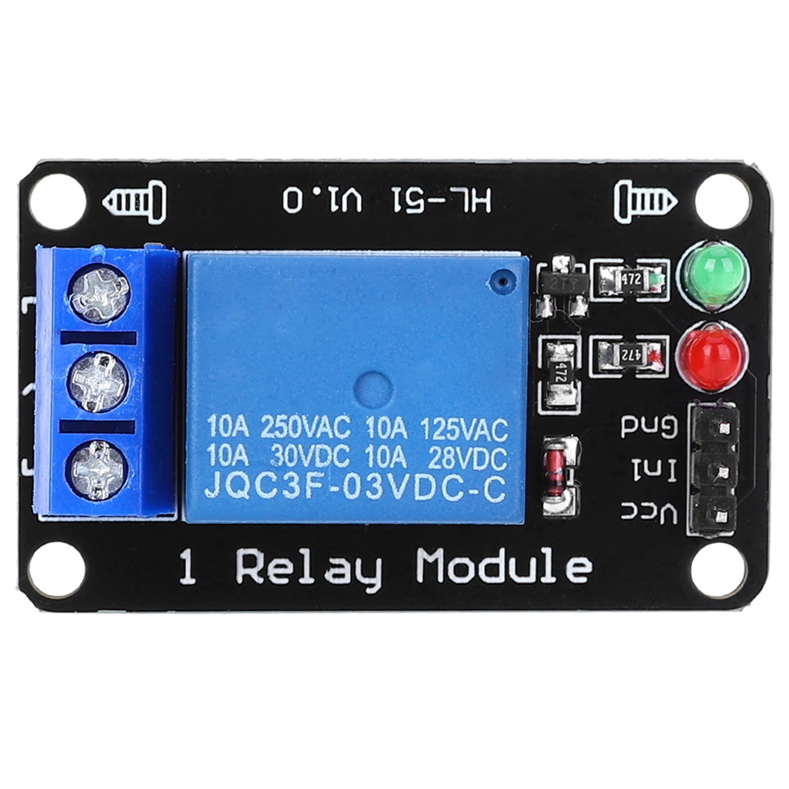 Easy To Use Relay Module, Safety 3.3V Relay Module, Small Size for MCU ...