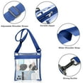Clear Crossbody Bag, EEEkit Stadium Approved Clear Shoulder Bag ...