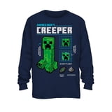 Minecraft Boys Creeper Crew LS Tee - 2-Pack, Sizes 4-18 - Walmart.com