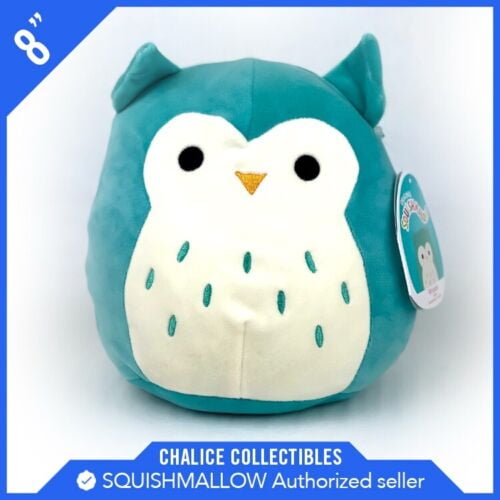 Squishmallows Kellytoy Plush Animal Winston The Owl 8" NWT - Walmart.com