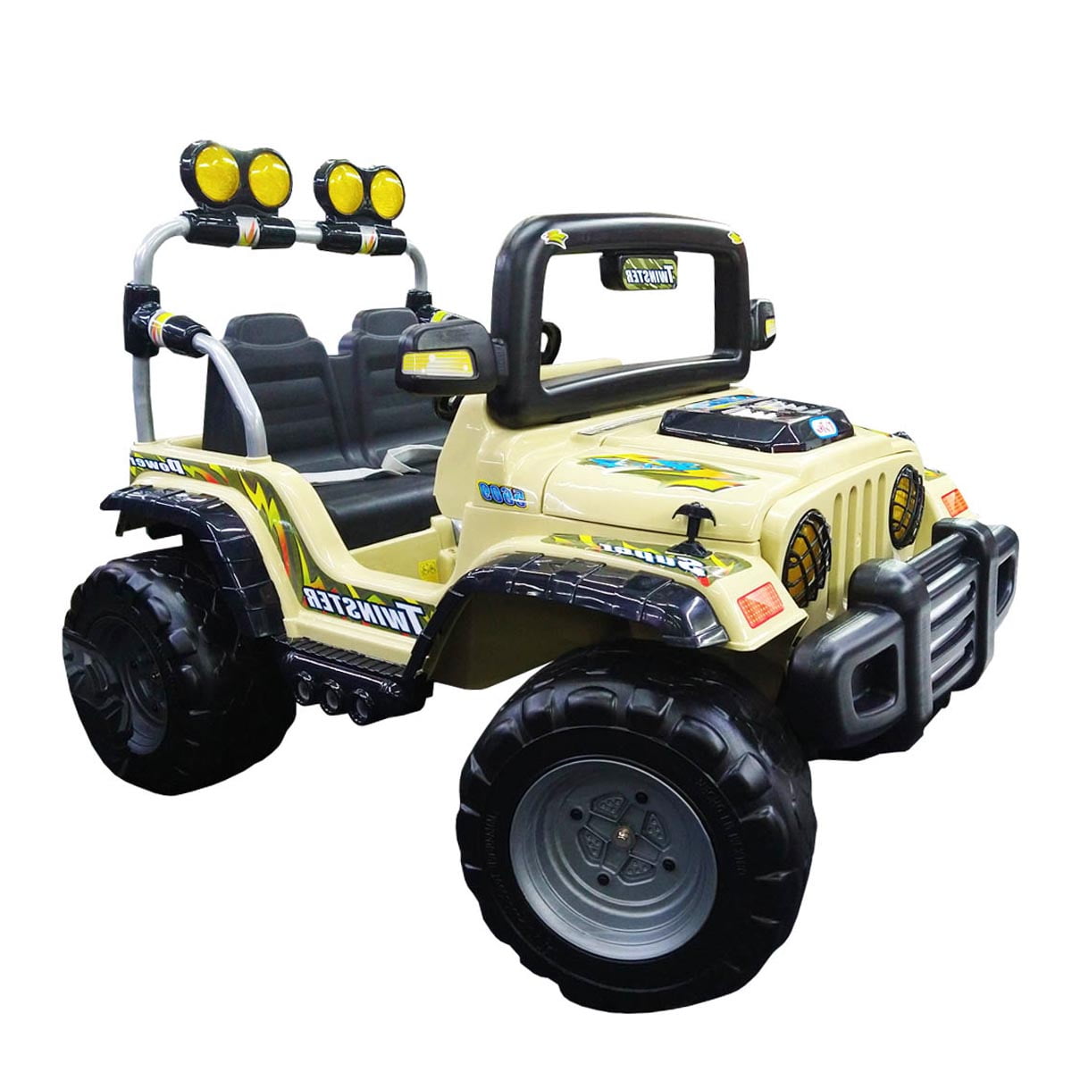 Montable Electrico Mytoy Twister Café 12v | Bodega Aurrera en línea