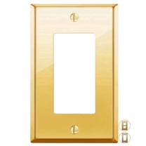 Rio Salto Palazzo Collection Brushed Brass Gold Decorative Rocker Light ...
