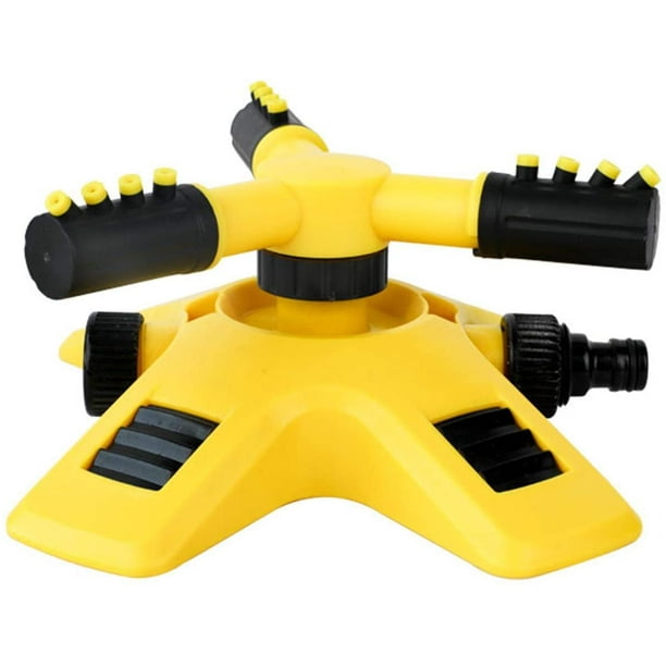 Garden Sprinkler, Automatic 360 Rotating Garden Water Sprinklers Lawn ...