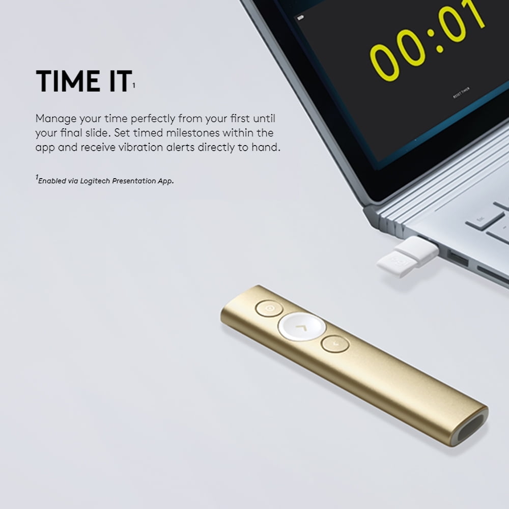 Buy Logitech Spotlight Presentation Remote PowerPoint PPT Clicker ...