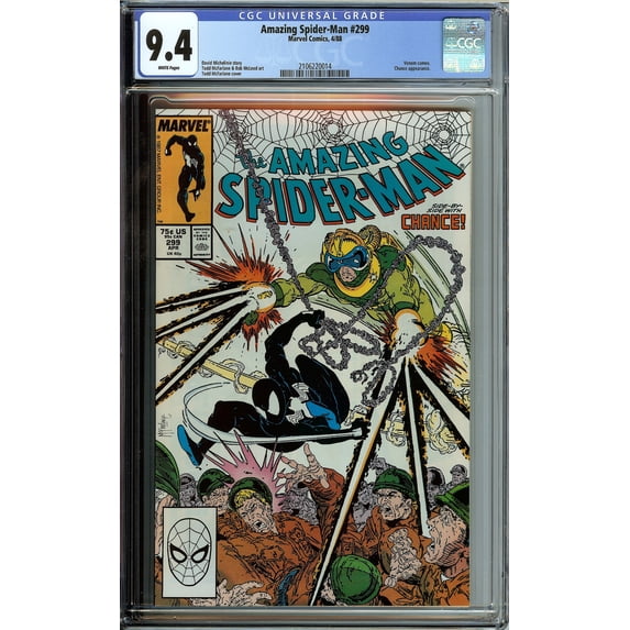Amazing Spider-Man #299 - CGC 9.4 Comic Book - Walmart.com