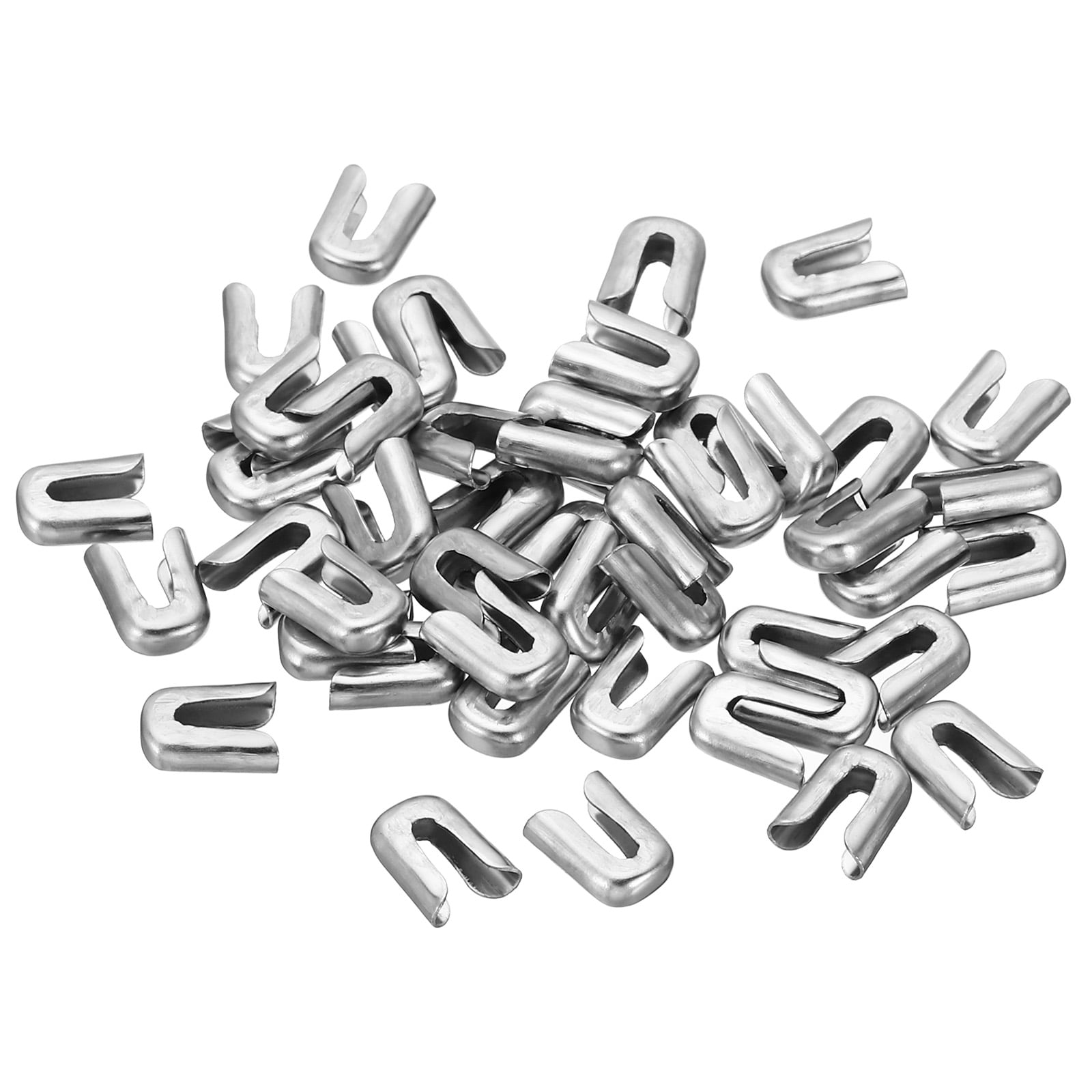 Uxcell 6mm Spiral Boning Tips for Sewing, 50Pcs Stainless Steel Spiral ...