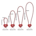 Long Wire Rope passwords Padlocks Love Shape Lock Wedding Gift Heart ...