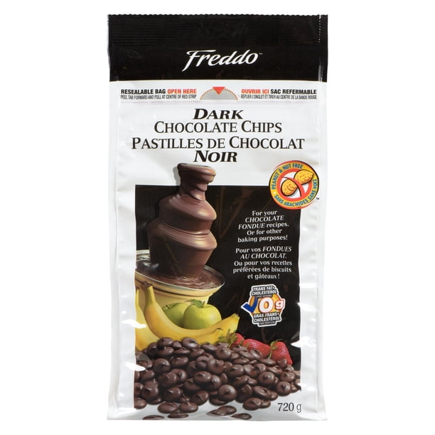 Freddo Dark Chocolate Chips 720g, Freddo Dark Choc Chips - Walmart.ca