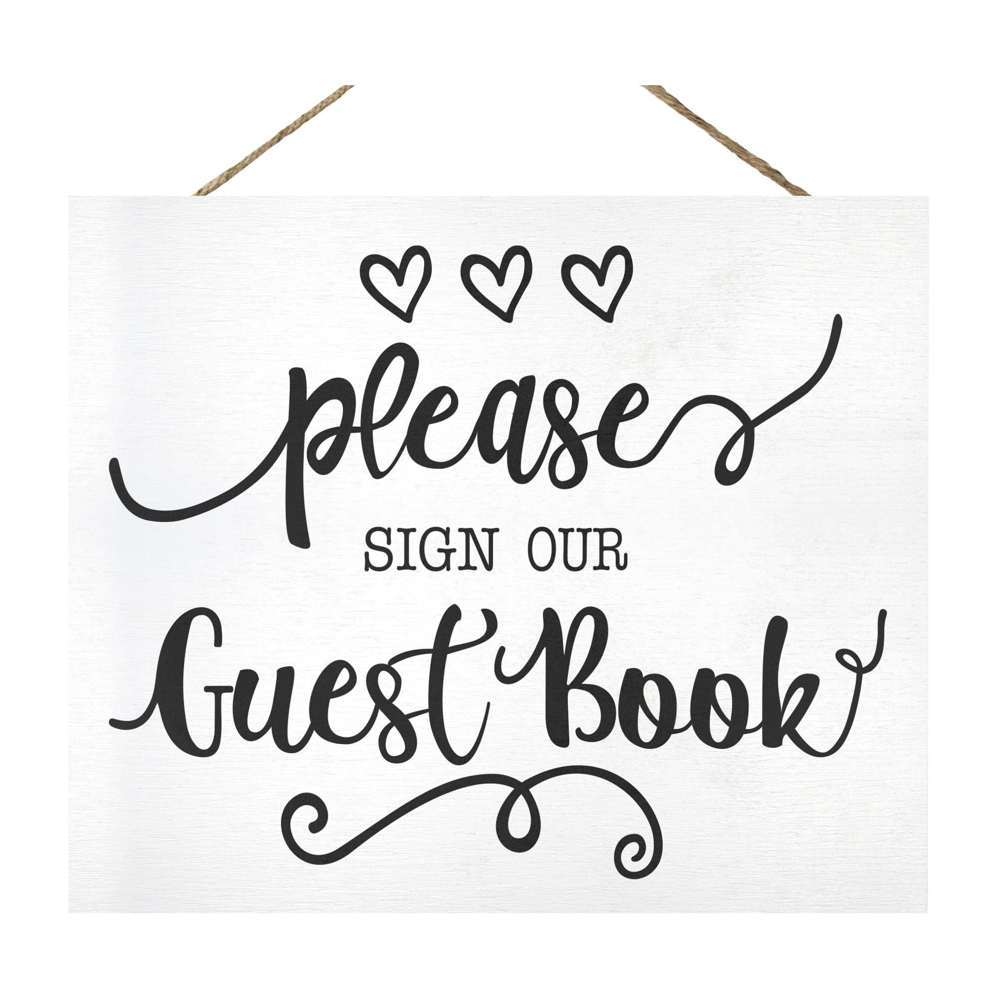 JennyGems Guestbook Sign, Wedding Signs, Guest Book Table Sign, 10x12 ...