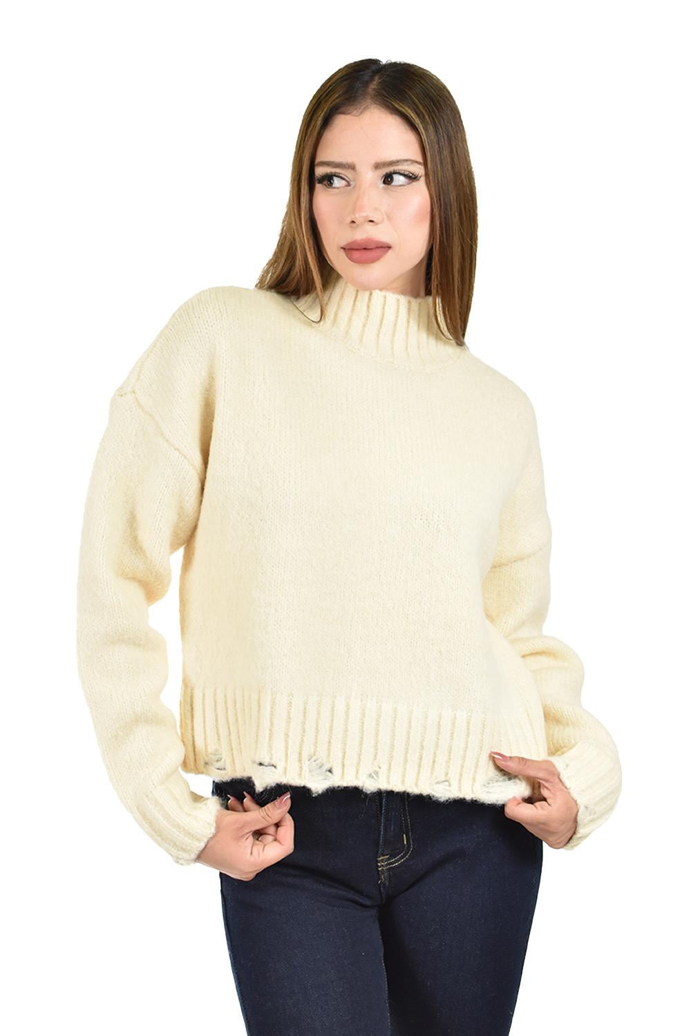 Sueter de cuello alto Roman Fashion /Juvenil, 12698 (Beige) beige G ...