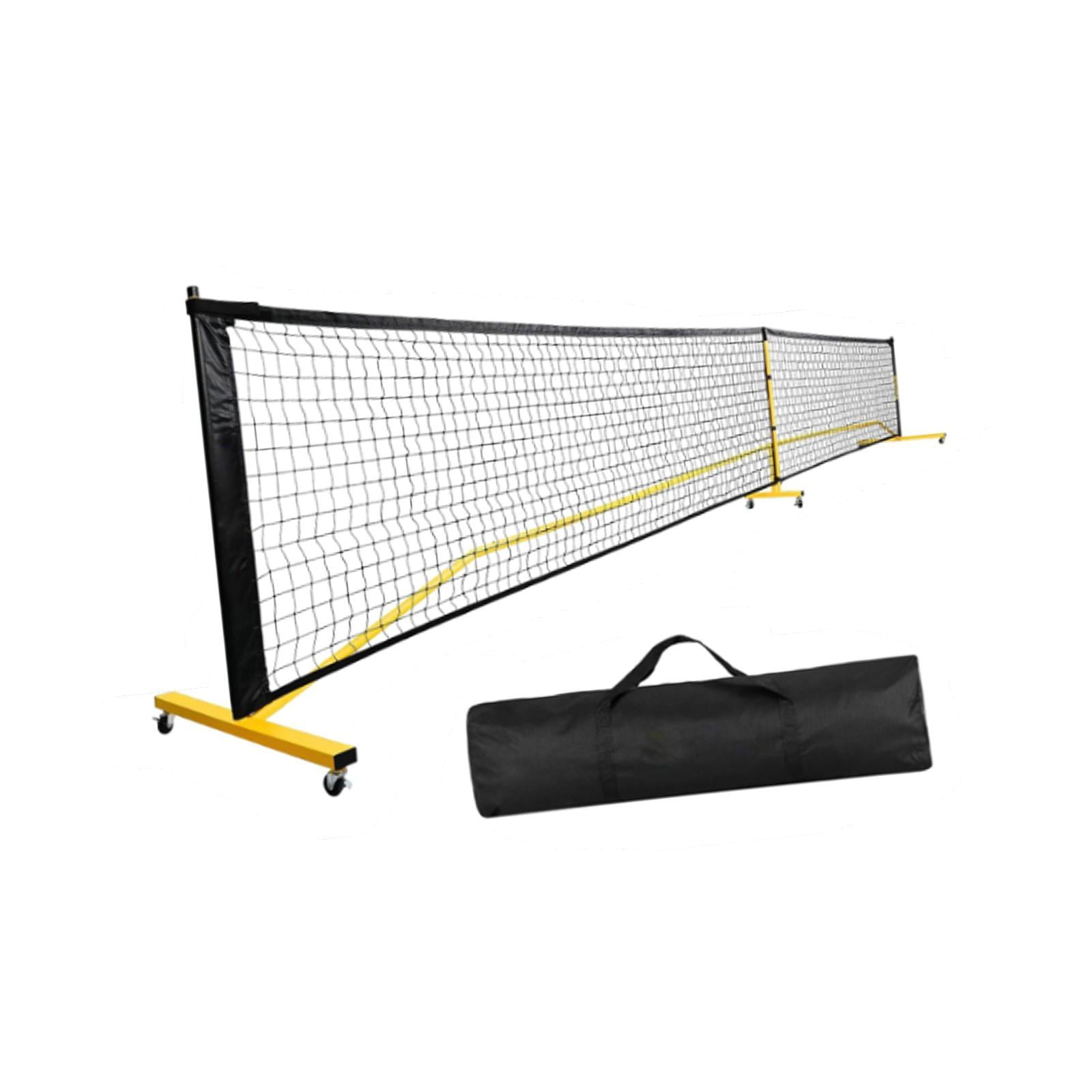 Red de Pickleball portátil con ruedas, tamaño reglamentario de 22 pies ...