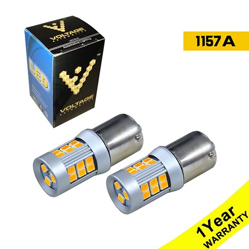 Voltage Automotive LED 1157A 1157NA 1157 Amber Automotive Brake Light ...