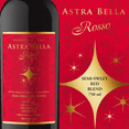 Astra Bella Semi-Sweet Red Wine 750ml Italian Glass Bottle, 5.5% ABV ...