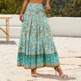 Aellinatey Women's long dress, fashionable bohemian , trendy floral A ...