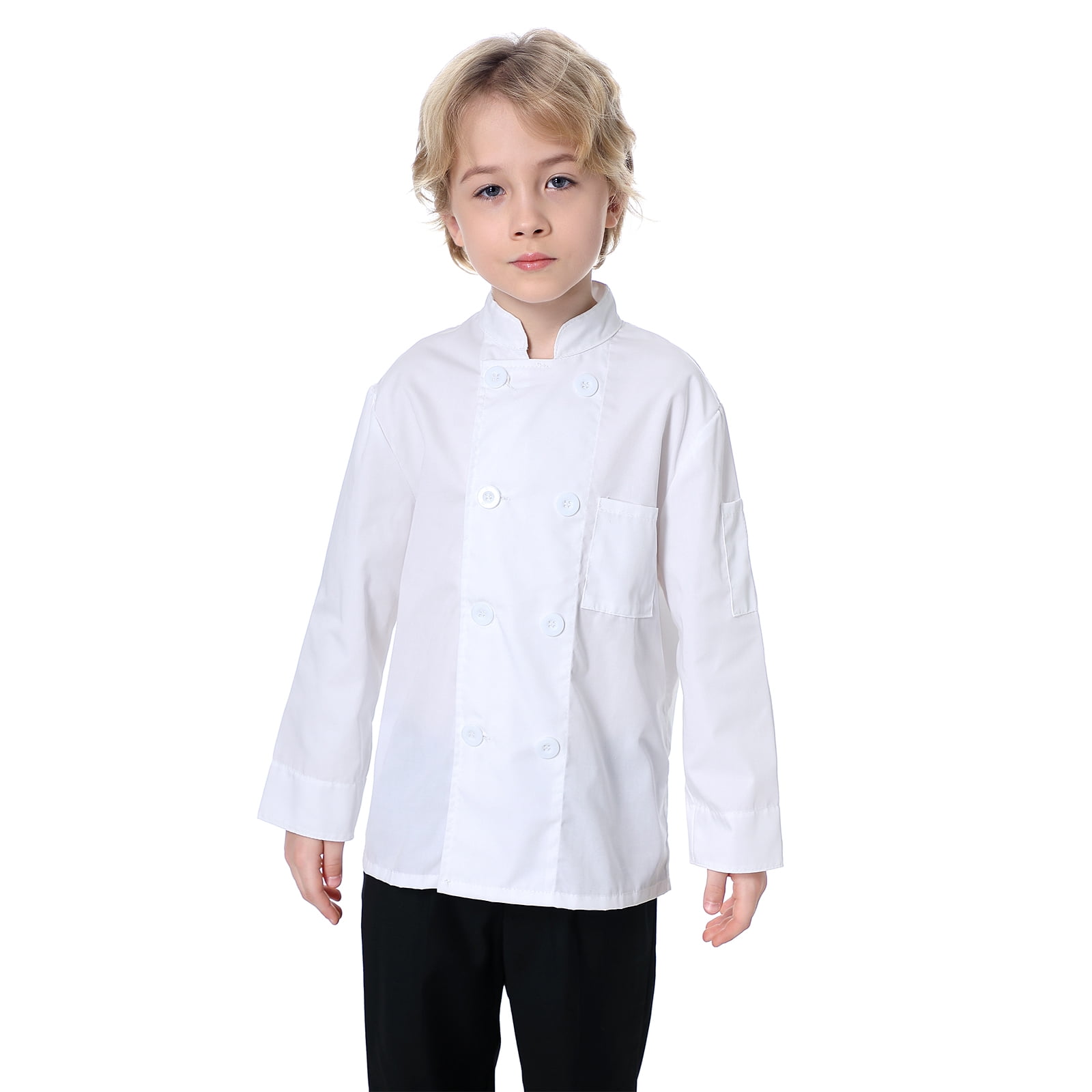 Click here for Toptie Kids Chef Coat For Cook Uniform Halloween C... prices