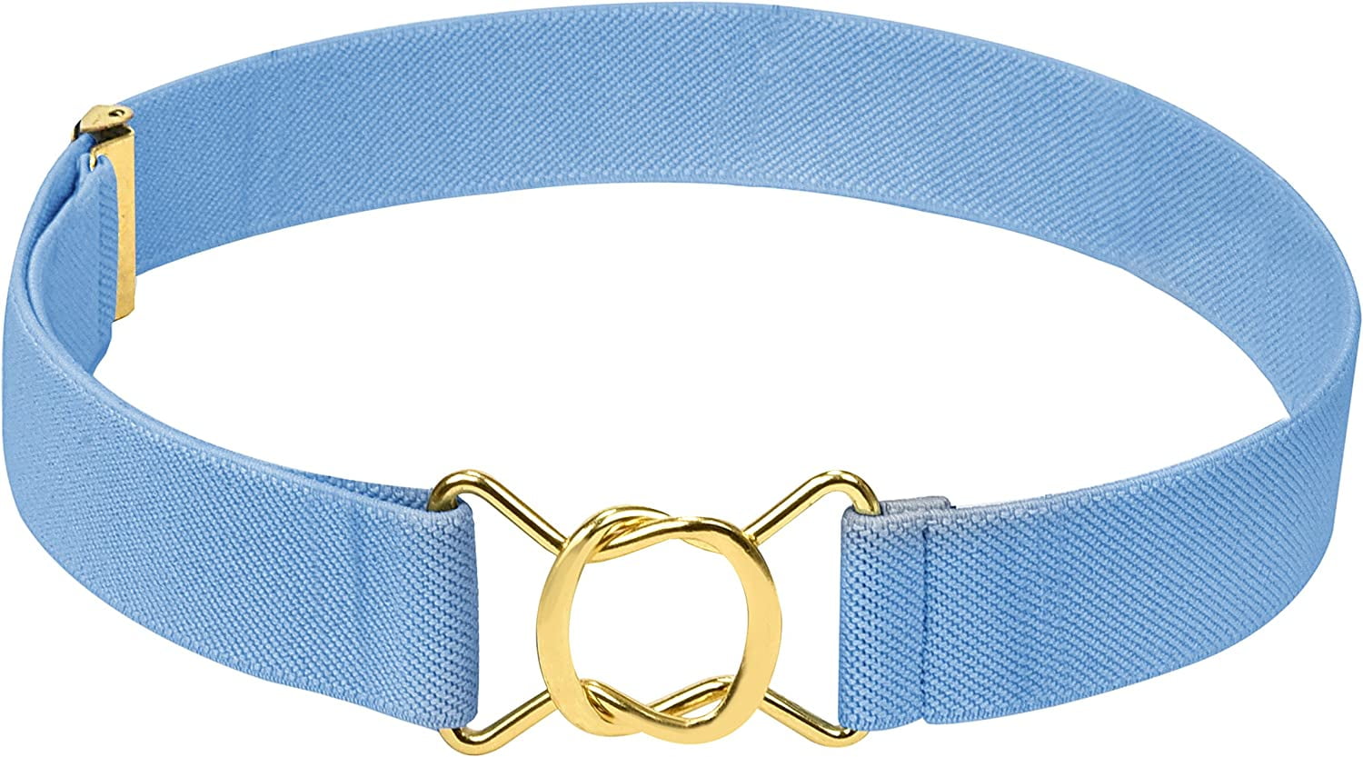 Hold’em Belts for Boys Brass Twisted Toddler Stretch Elastic Buckle ...