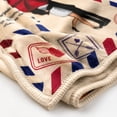 3D Print Fleece Blanket, Polyester Fleece Fabric 280gsm, Romantic Love ...