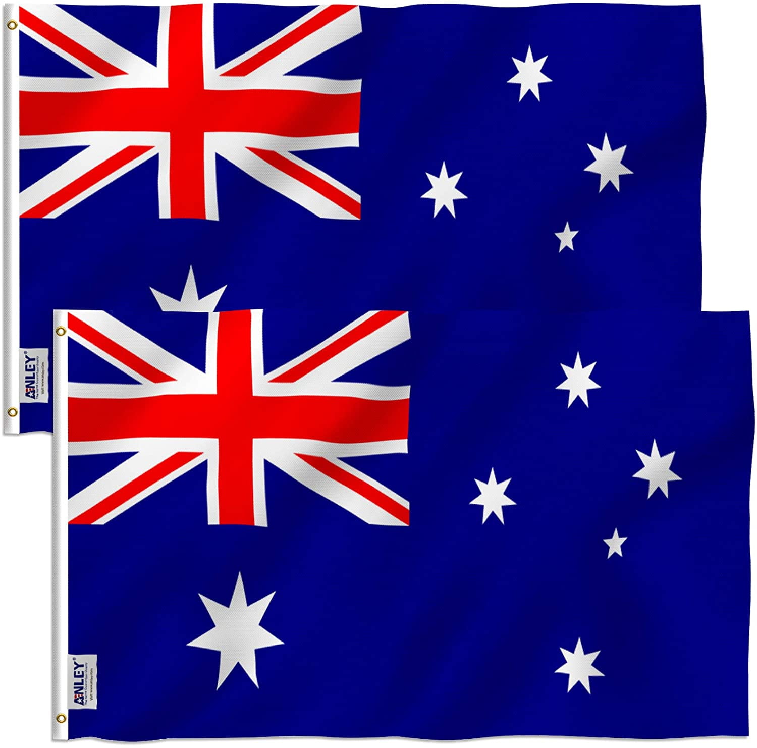 ANLEY 3 ft x 5 ft Polyester Australia Flag - Australian National Flags ...