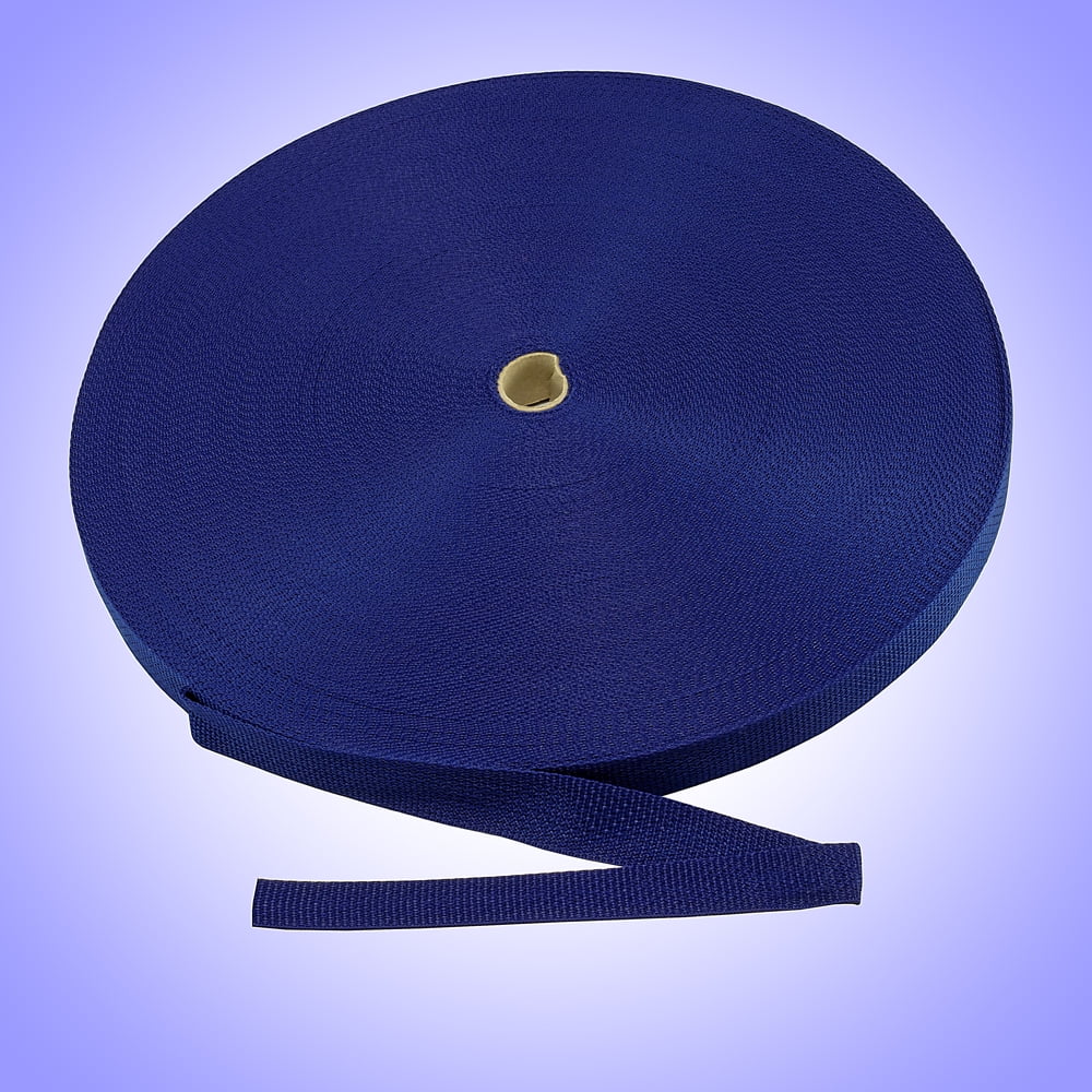 DuraGrip® Brand - 1" Royal Blue Heavyweight Polypropylene Webbing ...