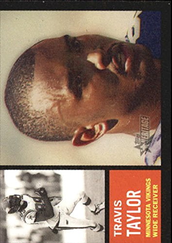 2005 Topps Heritage #241 Travis Taylor NFL Football Trading Card ...