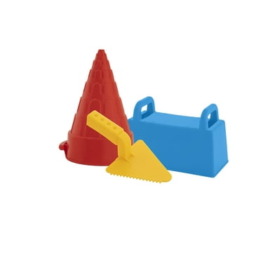 Superio Snow Sand Beach Toys Snow Brick Mold Sand Castle Block, 2 red ...