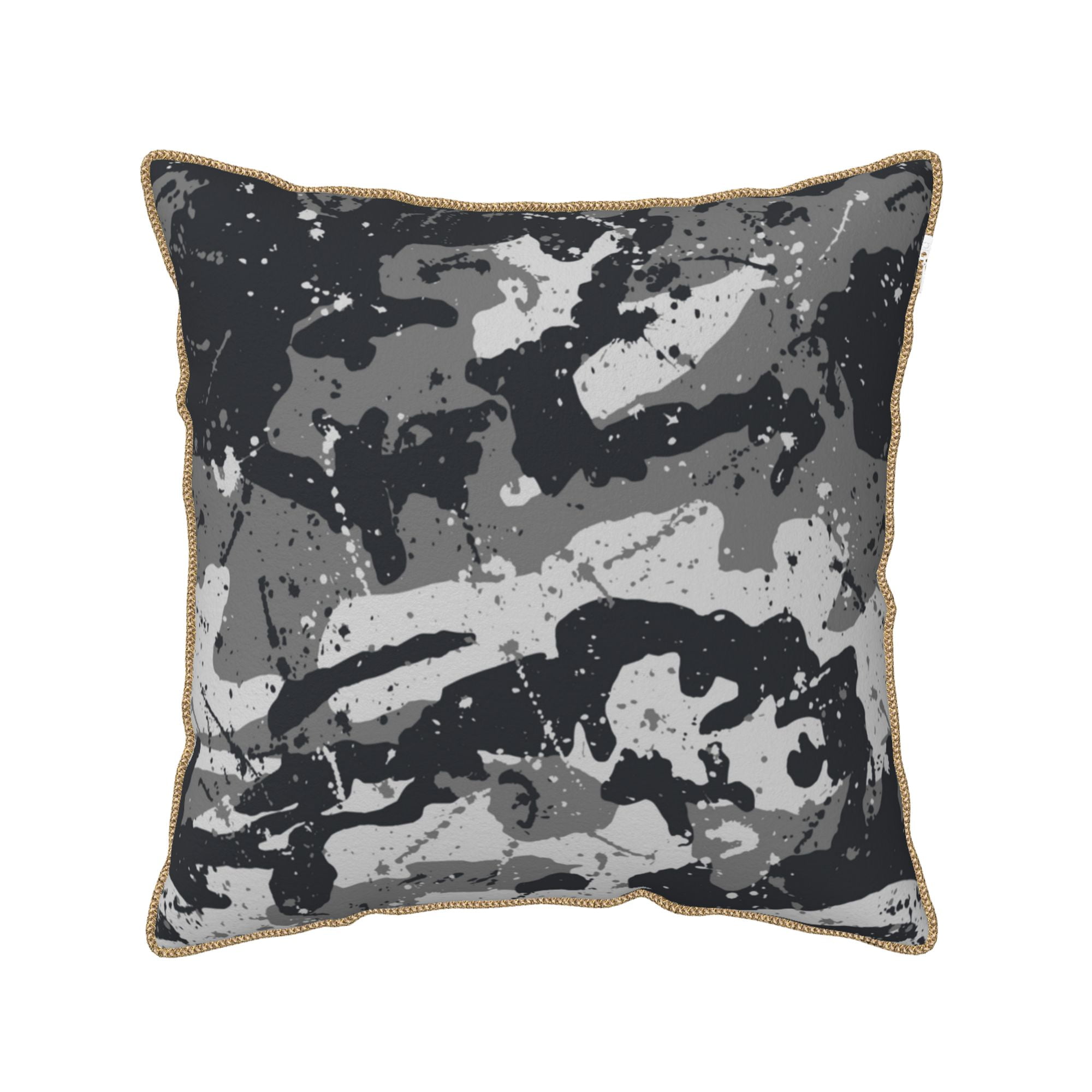 ZNDUO Retro Grey Camouflage Texture Throw Pillows, Throw Pillows for ...