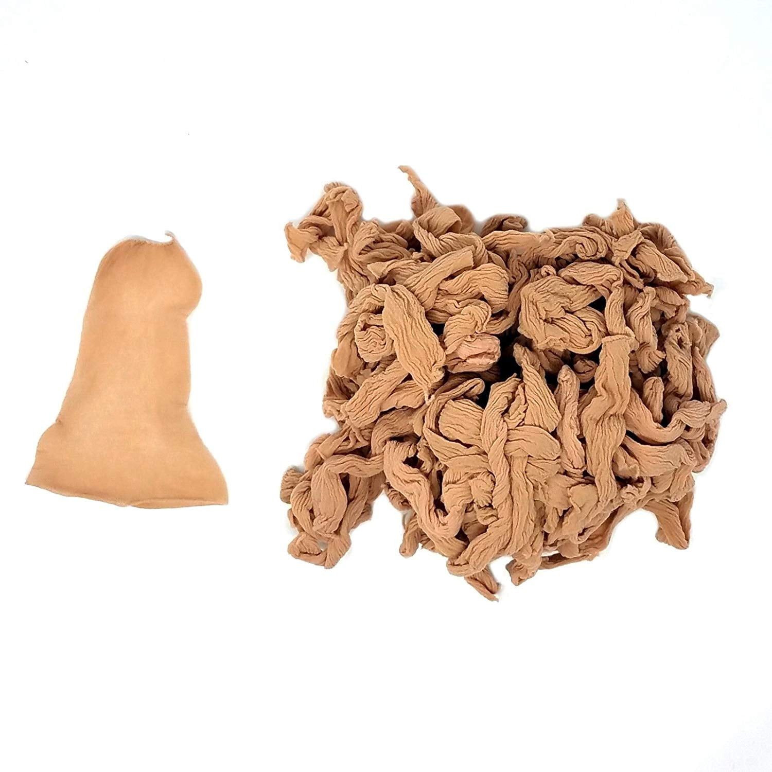 100% Nylon Barrier Bags, Versatile Nylon Sacks, Beige, 144 Pack ...