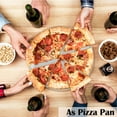 Vesteel 10 inch Stainless Steel Pizza Pan Set of 3, Dishwasher Safe ...