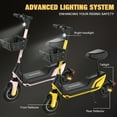 HOVERMAX Electric Scooter with Seat for Adults, 500W Motor 10" Commuter ...