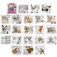 Totally Pawsome Photo Real Sketch Portfolio Coloring Set, 20 Sheets and ...