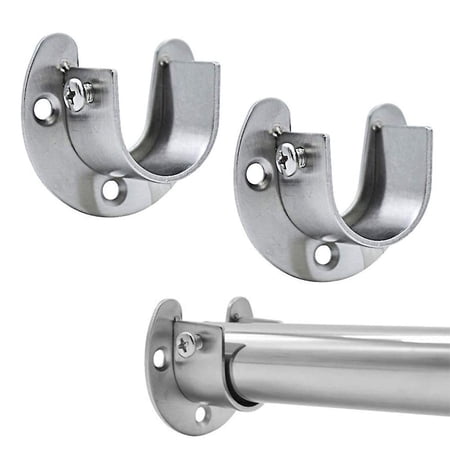 2 Pack Stainless Steel Closet Pole Sockets - Walmart.ca