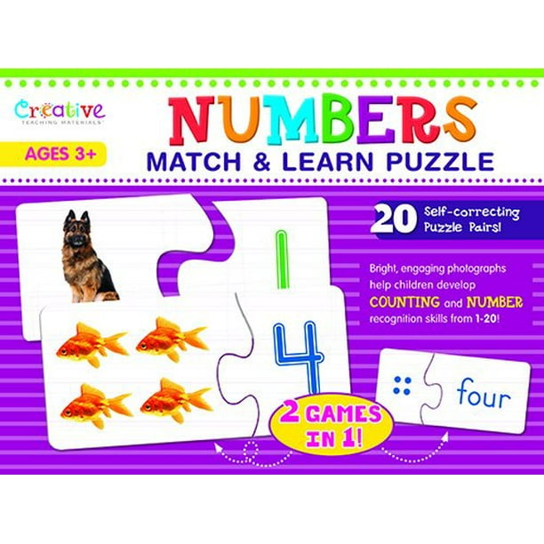 Numbers Match and Learn Puzzle - Walmart.com - Walmart.com Numbers Match and Learn Puzzle - Walmart.com - Walmart.com