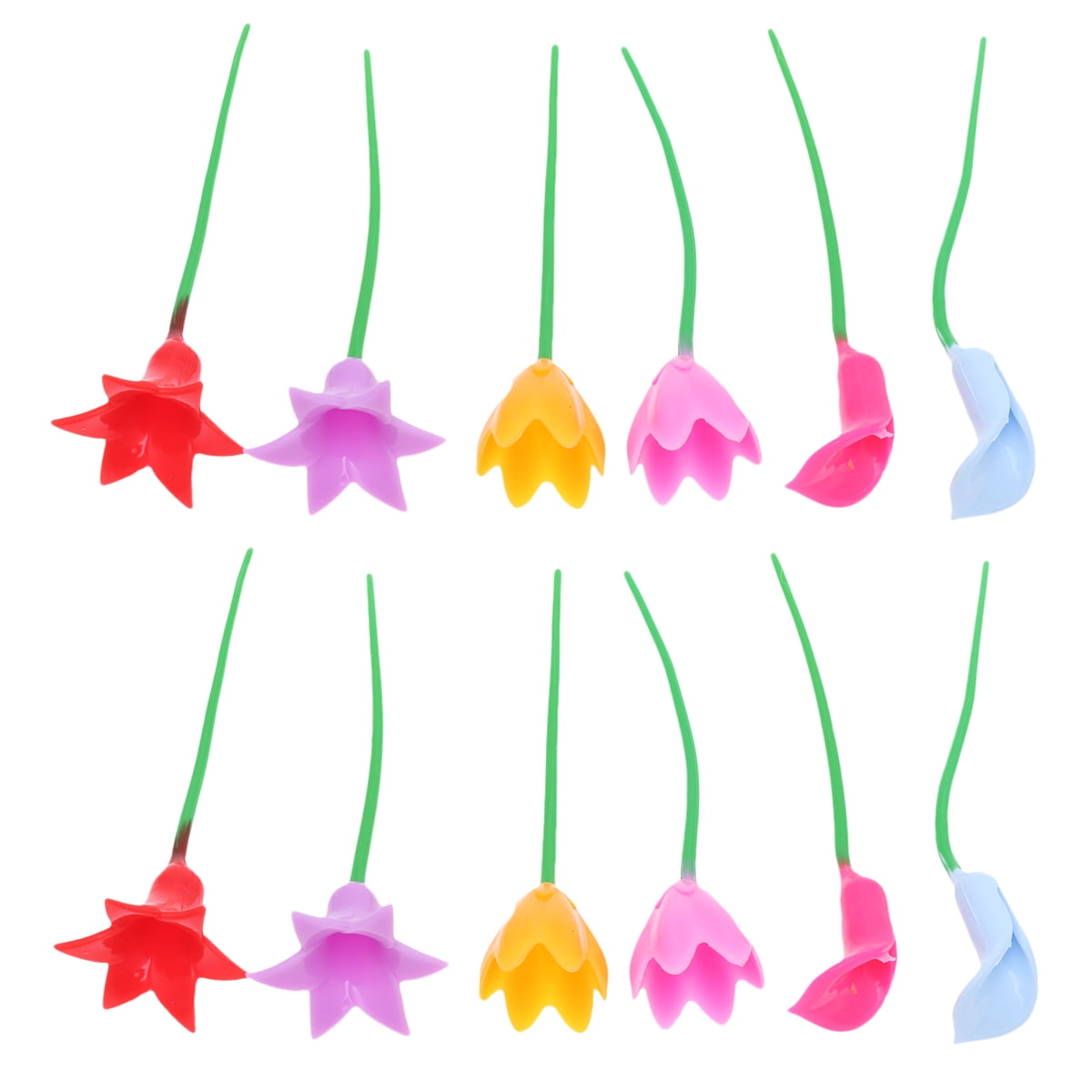 Click here for Hcyz 12pcs Silicone Wine Glass Marker Flower Shape... prices