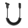 Coiled USB5 Type C Cable 80Gbps Data Transfer 240W Charging USB ...