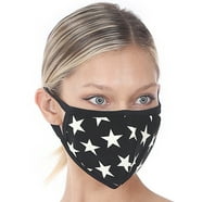 Fashion Washable Soft Cotton Adults Unisex One Size Face Covering Mask ...