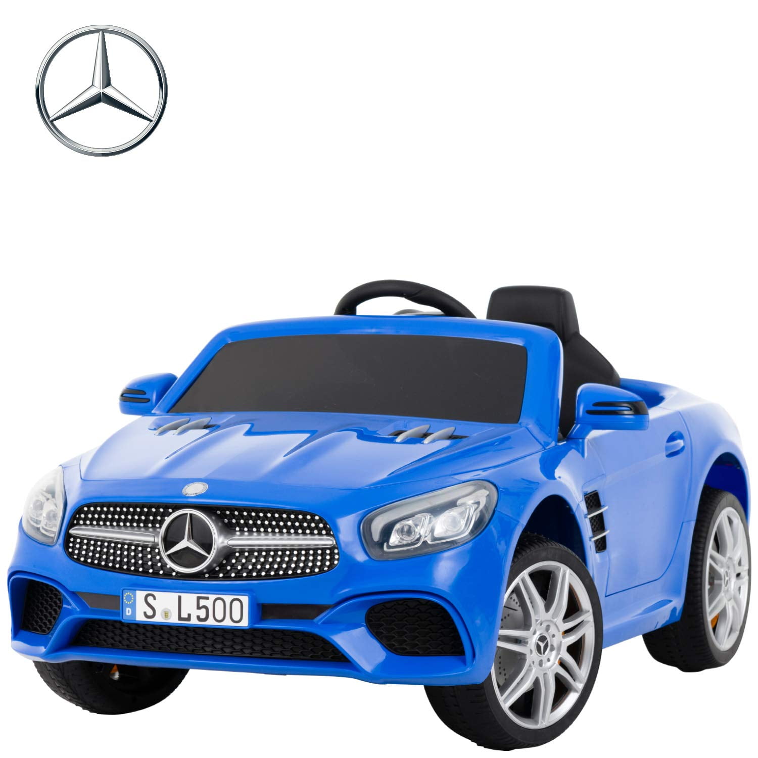 Kids Ride On Car 12V Electric Powered Licensed Mercedes-Benz Remote ...