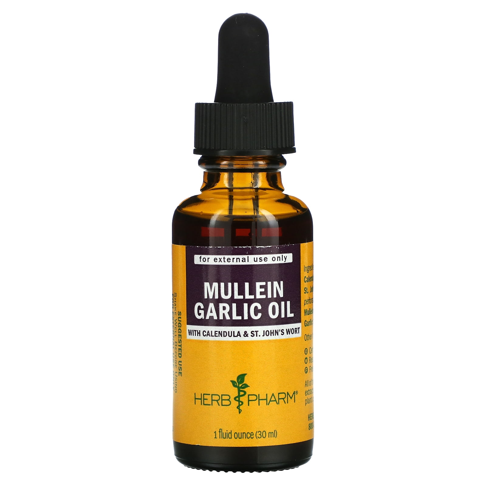Herb Pharm Herb Pharm Mullein Garlic Ear Oil, 1 oz - Walmart.com