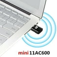 GoldCherry Mini USB WiFi Adapter Dual Band 600Mbps Wireless Network ...