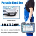 1287Pcs 304 Stainless Steel Machine Screw Assortment Kit - Metric & SAE ...