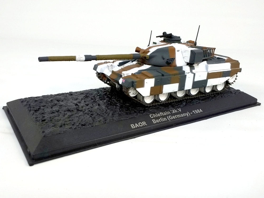 Chieftain British - UK Main Battle Tank - 1/72 Scale Diecast Model ...
