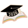 2026 Year Themed Enameled Brooch Safety Badge Pin Symbolizing Knowledge ...