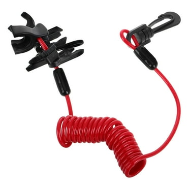 Boat Kill Engine Stop Switch Safety Lanyard Clip For Outboard Motors ...
